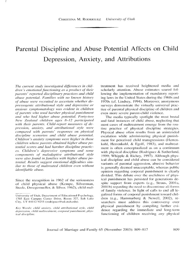 Parental_Discipline_and_Abuse_ | PDF