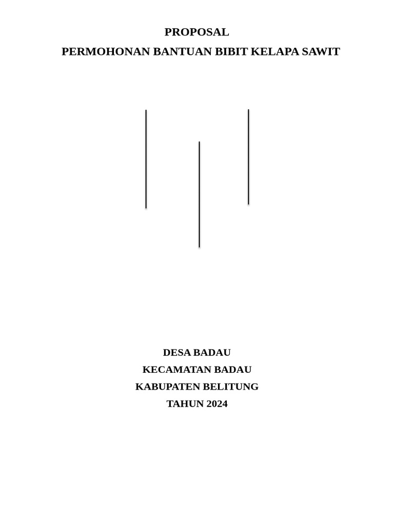 Proposal Sawit 2024 | PDF