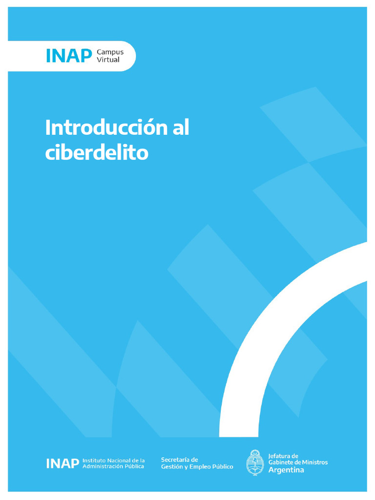 Introd Ciberdelito Material Descargable | PDF | Cibercrimen | Secuestro de datos