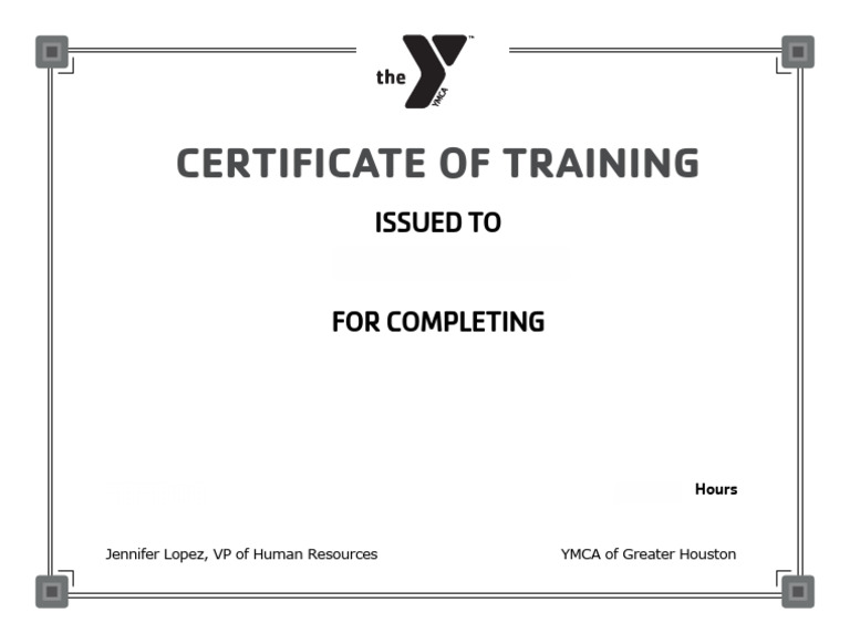 CERTIFICATE OF TRAINING - 2 | PDF