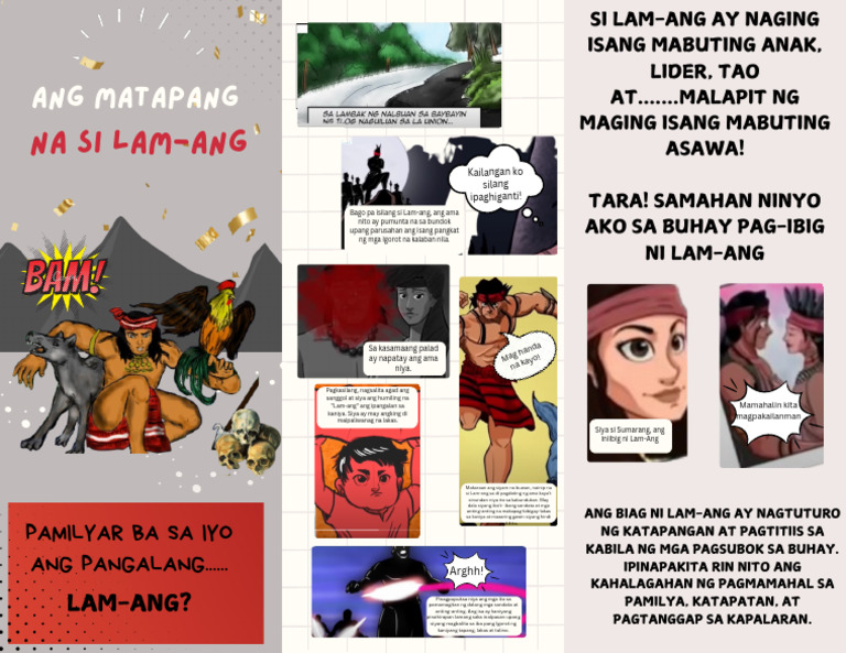 Promotional Comic Brochure - Biag Ni Lam-Ang | PDF