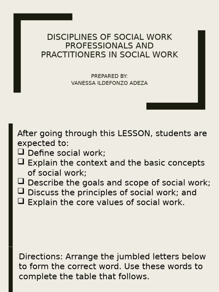 Diass Week 5 Incomplete | PDF | Social Work | Discrimination