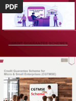 CGTMSE - Scheme Document CGS I - Updated As On Apr 1 2025 | PDF | Line ...