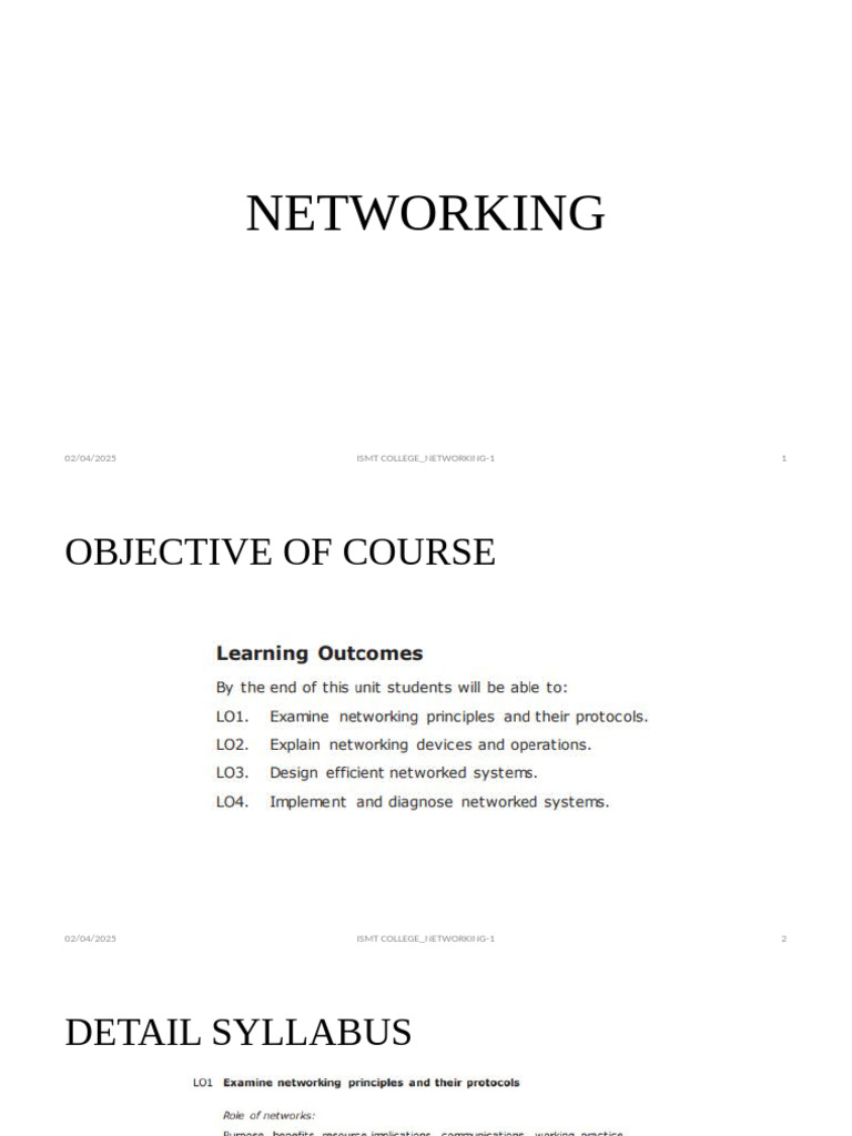 NETWORKING_NEW | PDF | Computer Network | Transmission Medium
