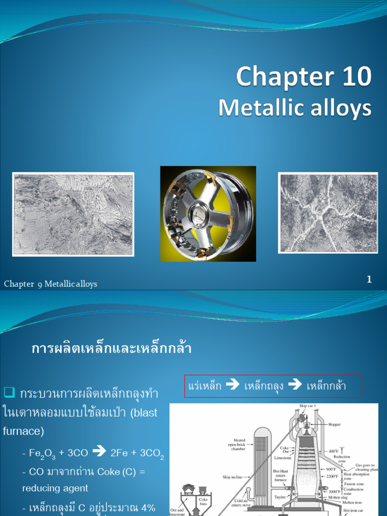 Chapter 10 Metallic Alloys Pdf