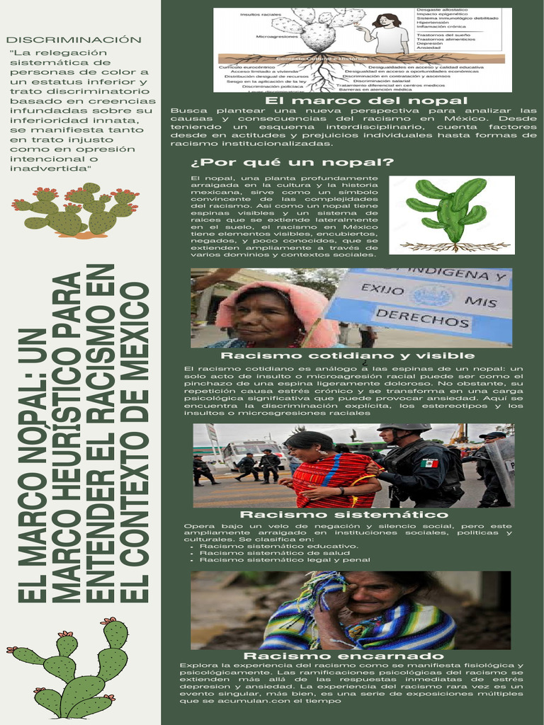 El Marco Nopal | PDF | Racismo | Discriminación y relaciones raciales