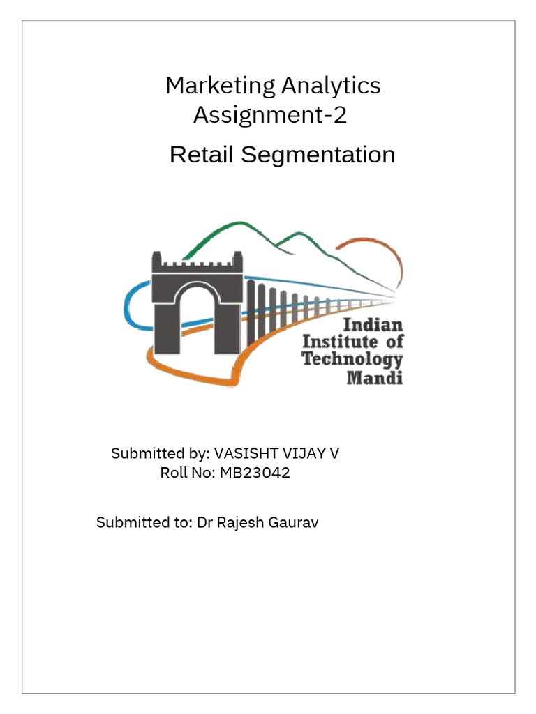 Retail Segmentation Analysis with Clustering | PDF | Cluster Analysis | Market Segmentation