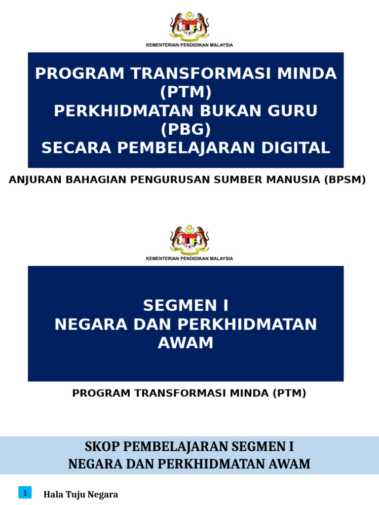 2021 - Segmen I (Npa) - Versi Pendek | PDF