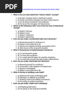Atomic Habit Cheat Sheet | PDF