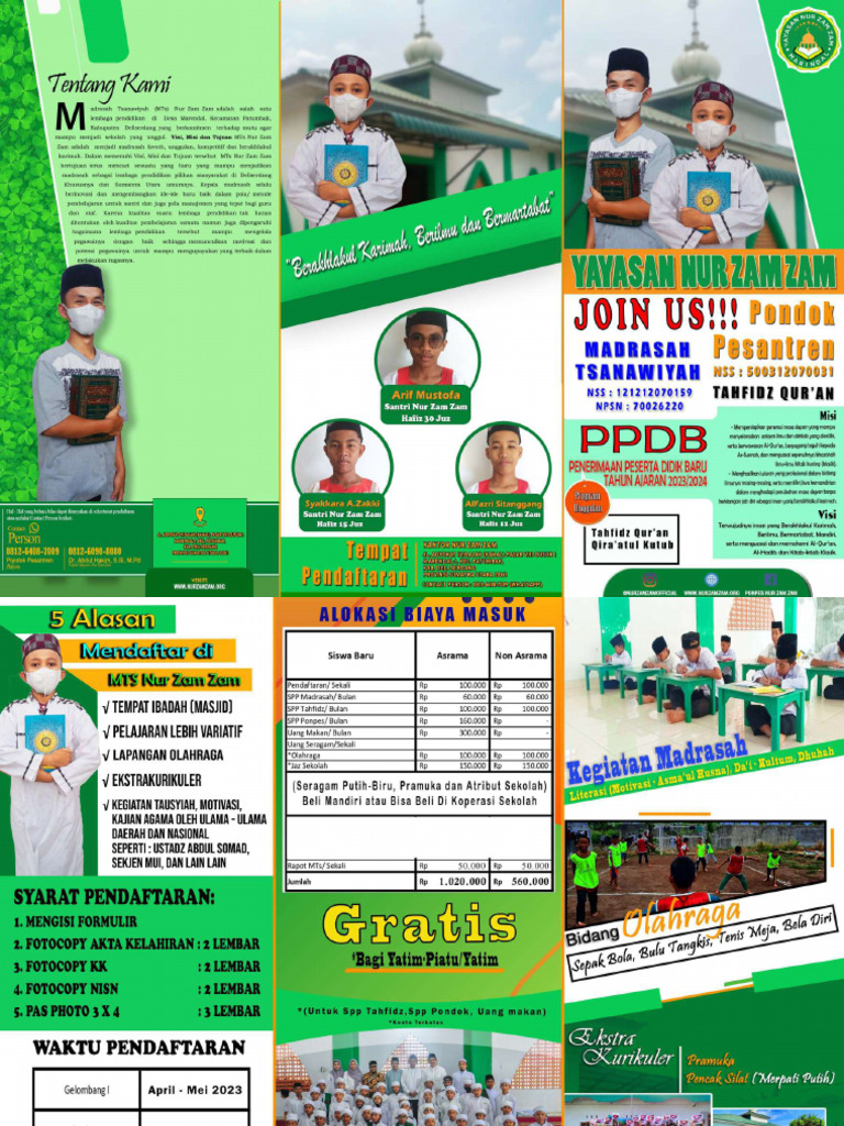 Brosur PPDP Mts-Ponpes 2023 | PDF