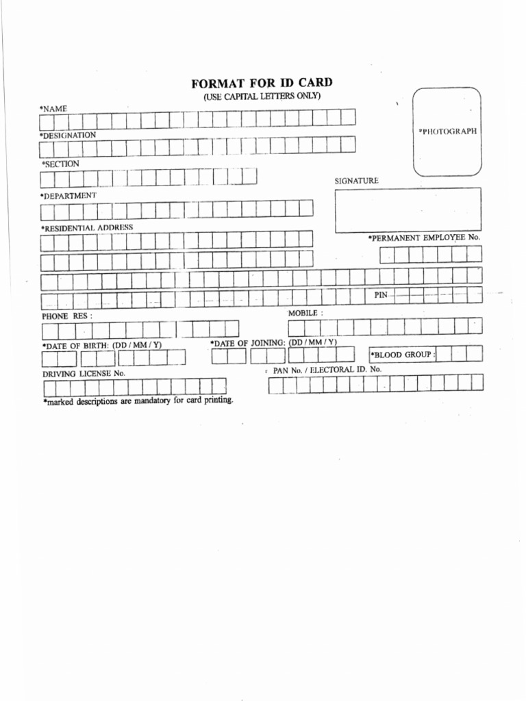 ID Card | PDF