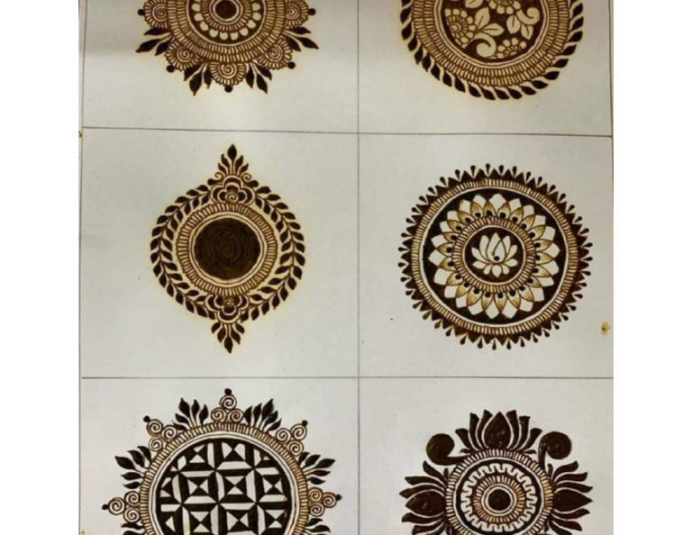 Mehendi Flowers | PDF