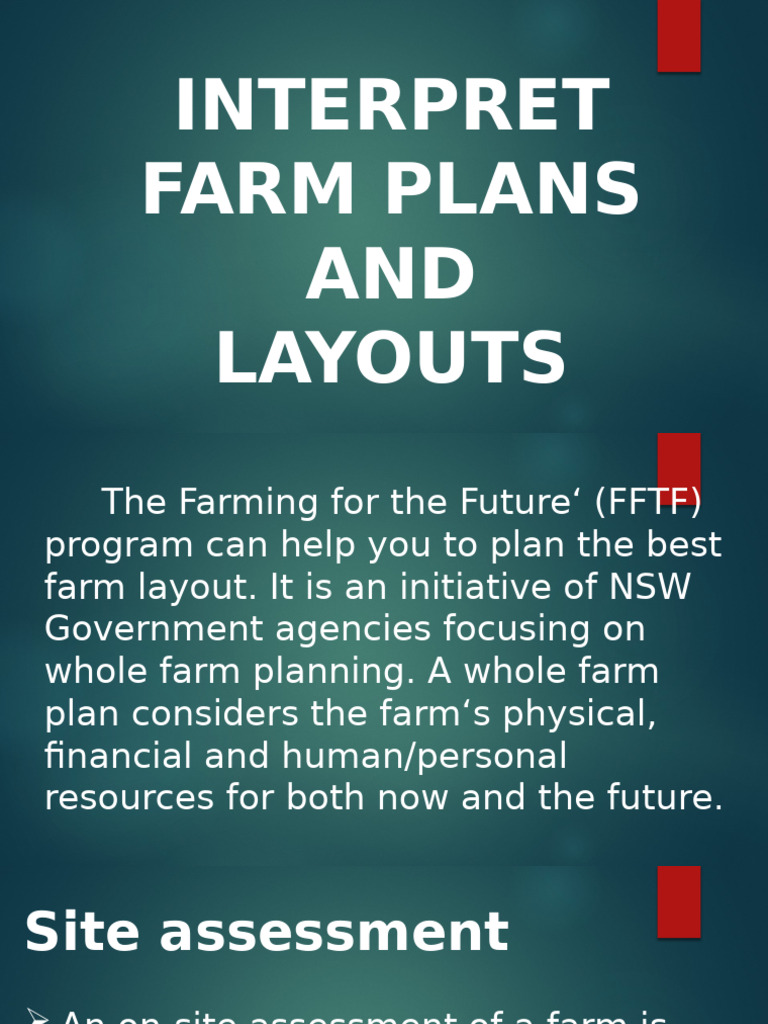 Interpret Farm Tools and Layout | PDF | Sowing | Crops