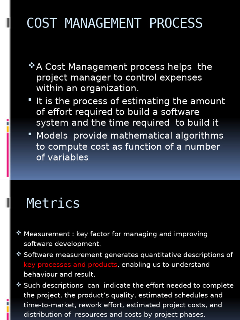 Lctr5 - 6 Cost Estimation | PDF | Software | Software Development