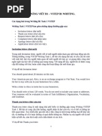 Vstep Writing Task 1 | PDF