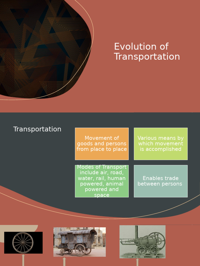 Evolution of Transportation | PDF | Transport | Car