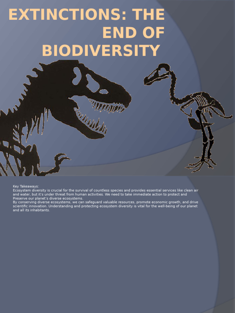 Biodiversity and Extinctions g9 | PDF | Extinction | Biodiversity