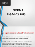 NORMA Oficial Mexicana NOM-019-SSA3-2013, para La Práctica de Enfermería en El Sistema Nacional ...