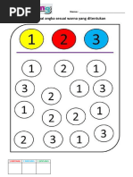 Lembar Kerja Coding TK Bentuk | PDF