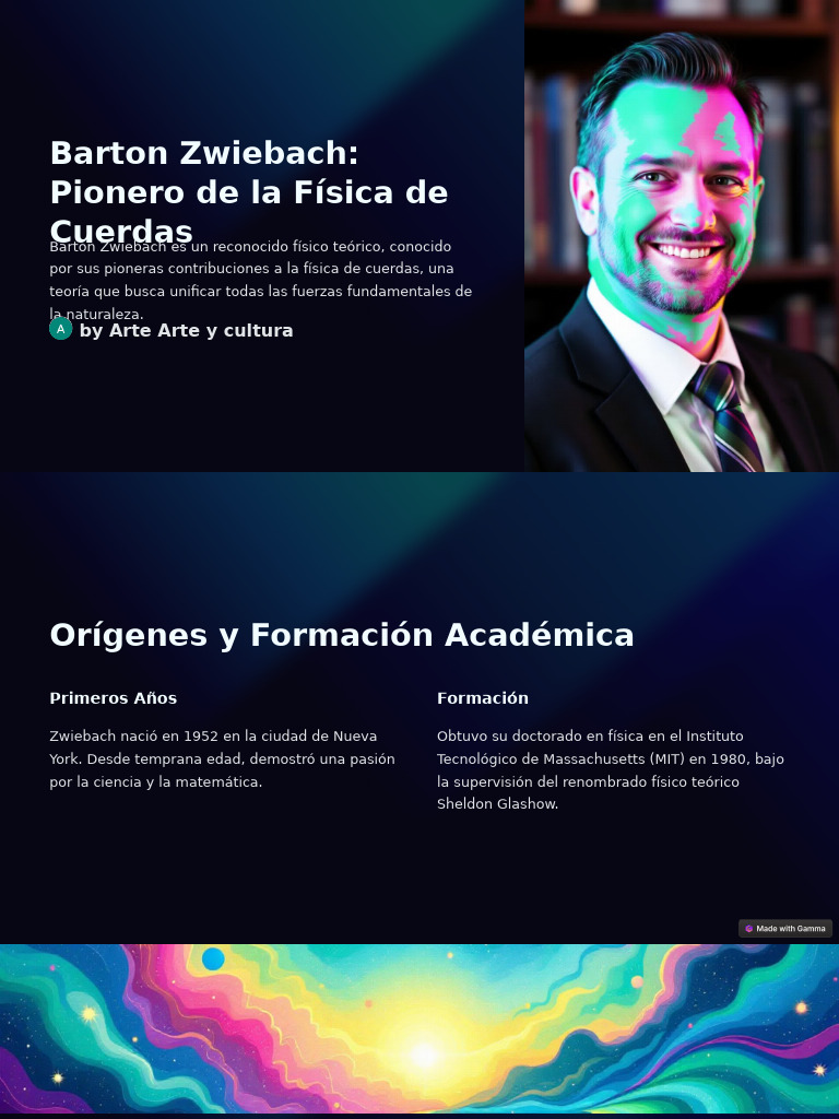 Barton Zwiebach Pionero de La Fisica de Cuerdas | PDF | Física | Teoria ...