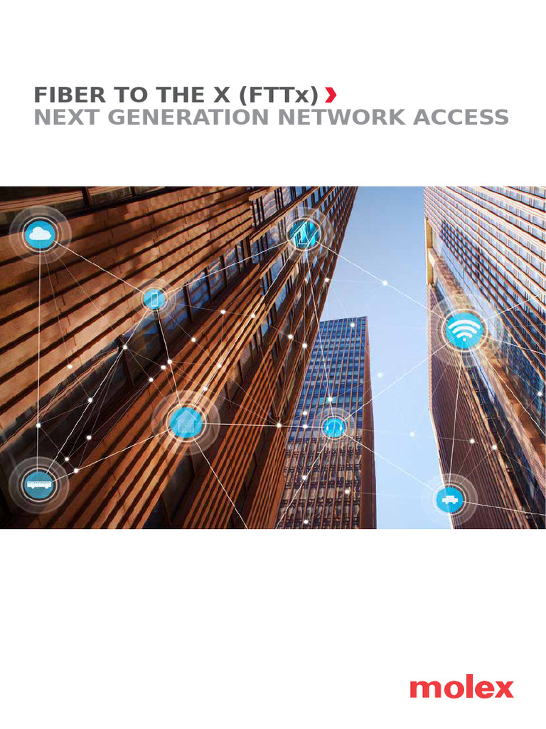 Fiber-to-the-X-FTTx-brochure | PDF | Wavelength Division Multiplexing | Telecommunications