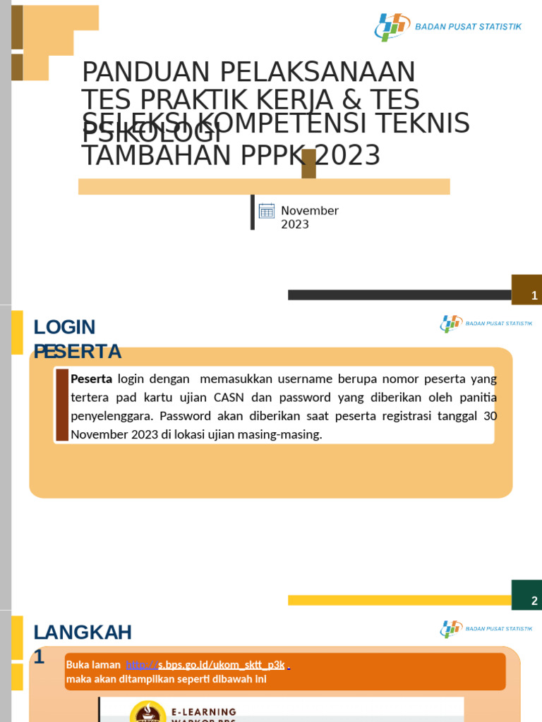 Panduan Penggunaan E-Warkop SKTT 2023 Edit Fitri | PDF