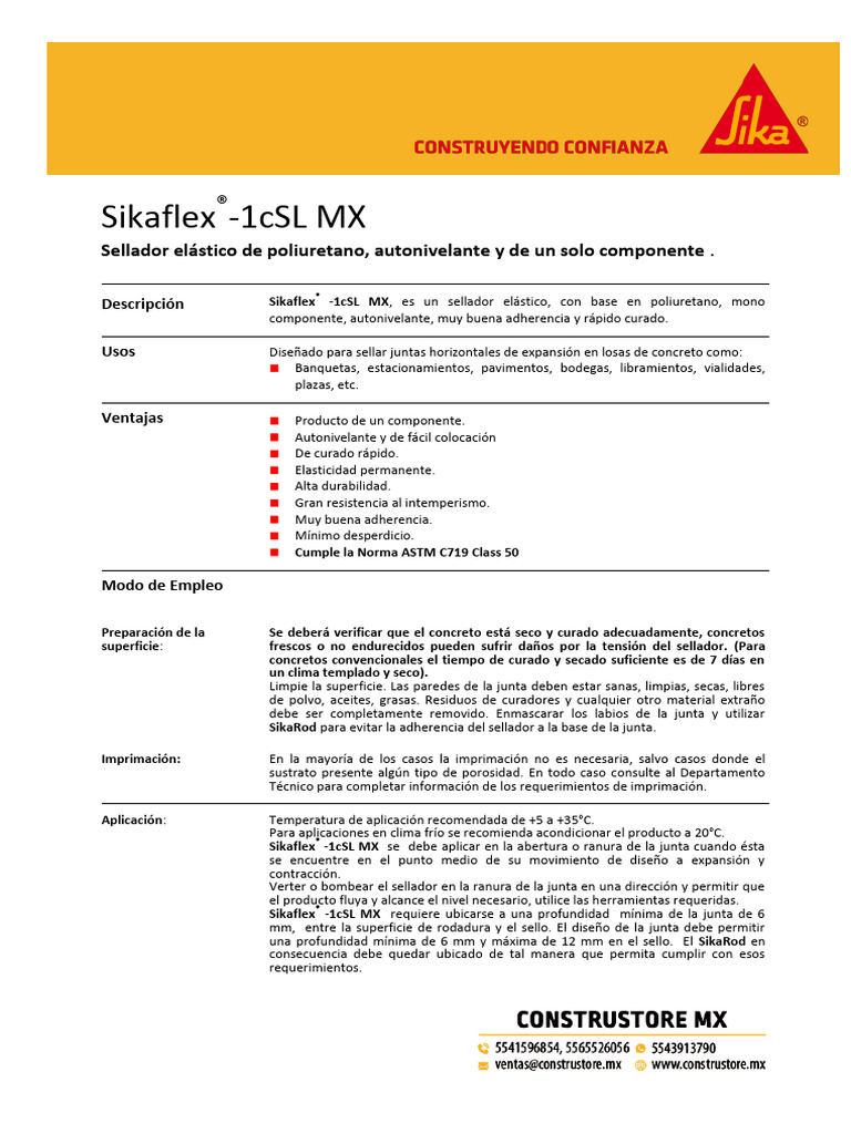 Sikaflex-1cSL-MX_Sellador-elástico-de-poliuretano-autonivelante-de-un ...
