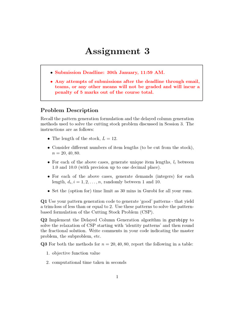 Assignment3 | PDF