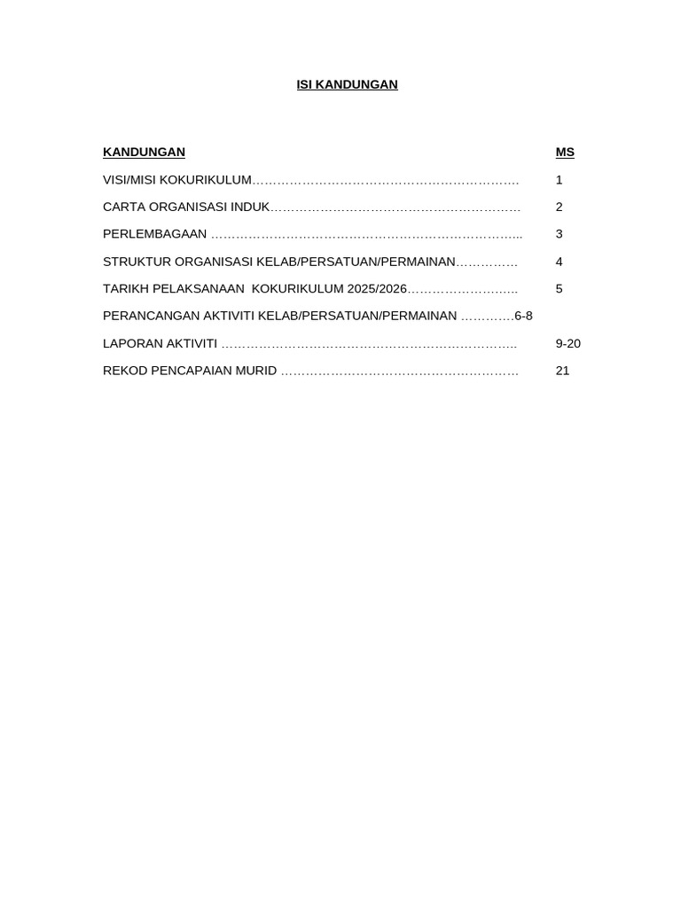 Buku Laporan Aktiviti Koko 2023 | PDF