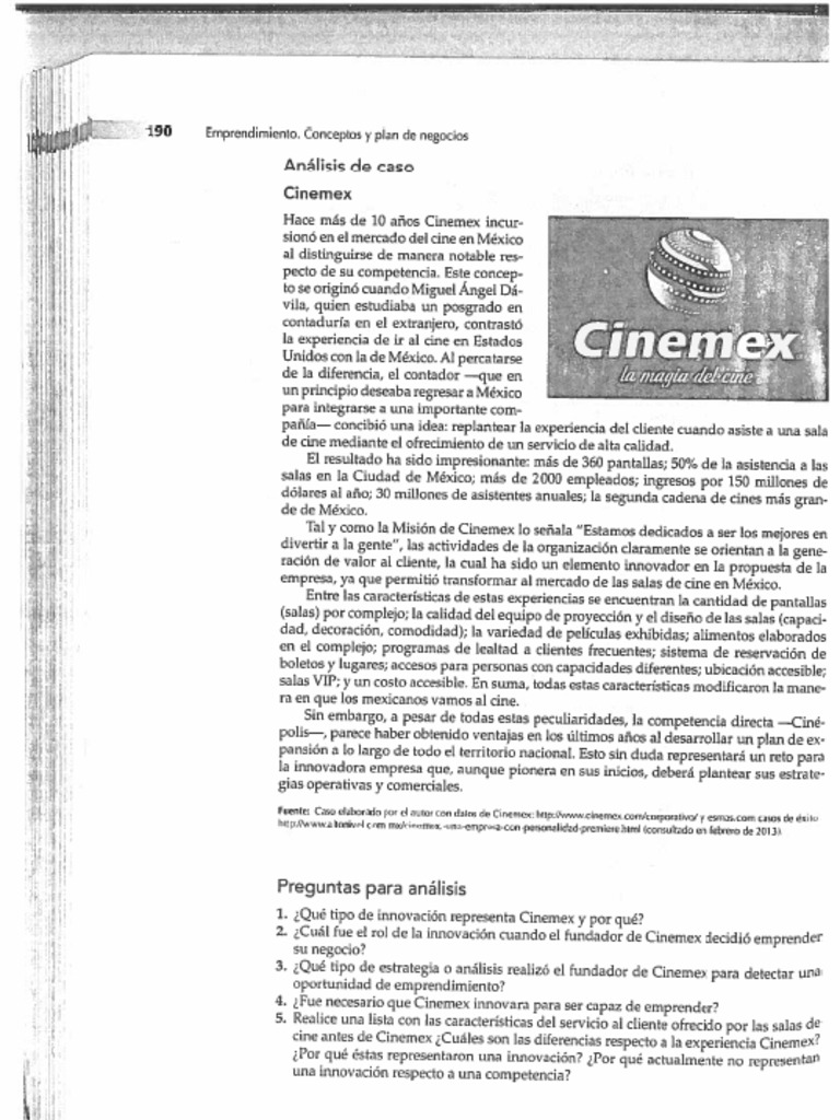 Caso Cinemex | PDF
