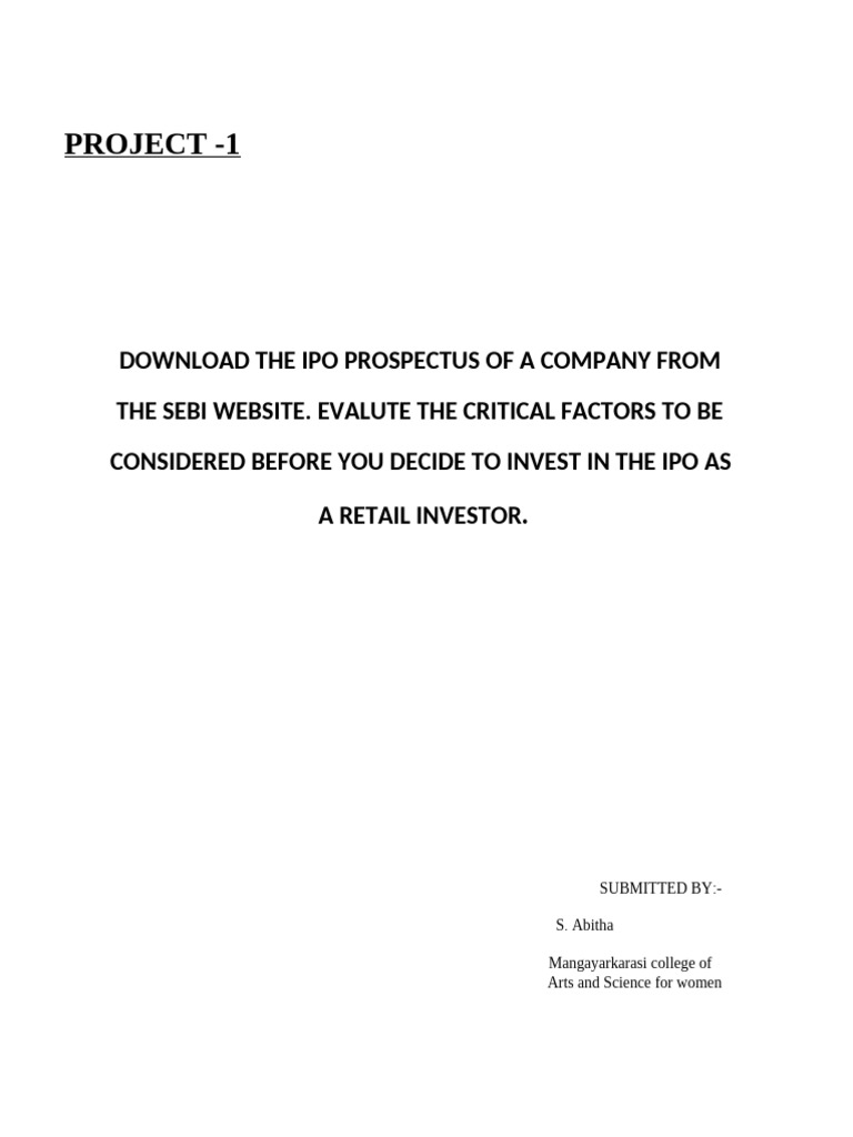 IPO Investment Analysis Guide | PDF | Initial Public Offering | Investing