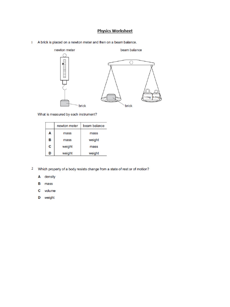 mass weight density-converted | PDF