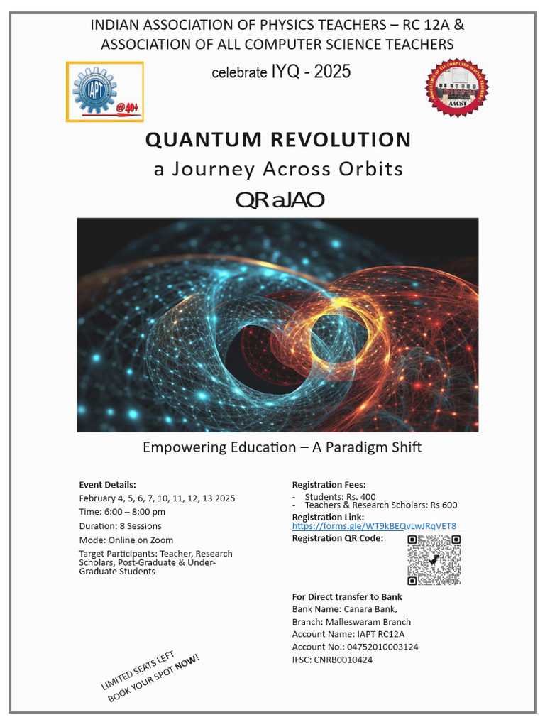 Celebrate IYQ - 2025 - QUANTUM REVOLUTION - 1501 VF | PDF | Quantum ...