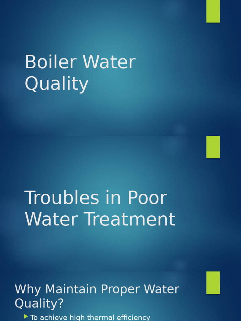 Boiler_Water_Quality_(for_Batch_5) | PDF | Boiler | Energy Conversion