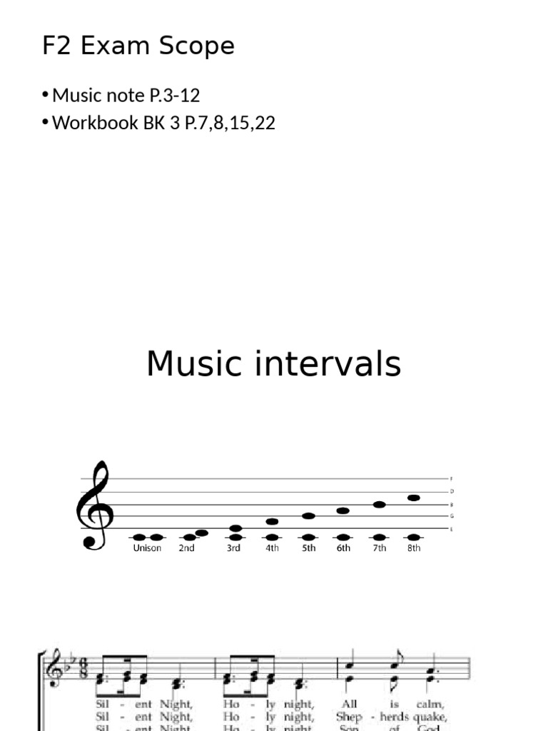 F2 Music Revision - 2425 | PDF