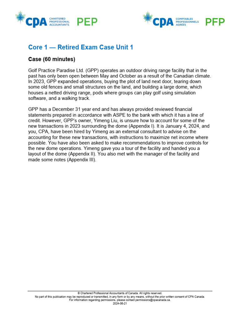 CO1-2401E-U01REC.Case | PDF | Bonds (Finance) | Bookkeeping