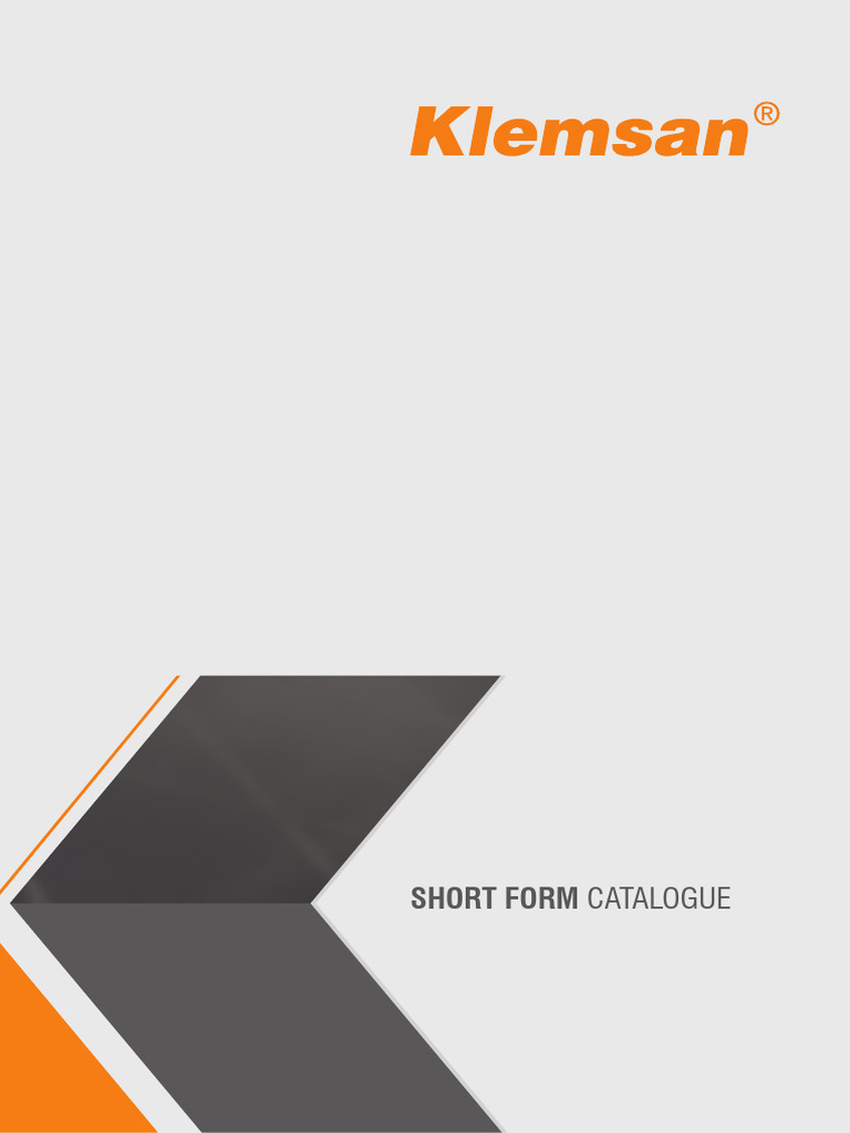 Minicatalog_Klemsan | PDF | Electrical Connector | Electrical Engineering