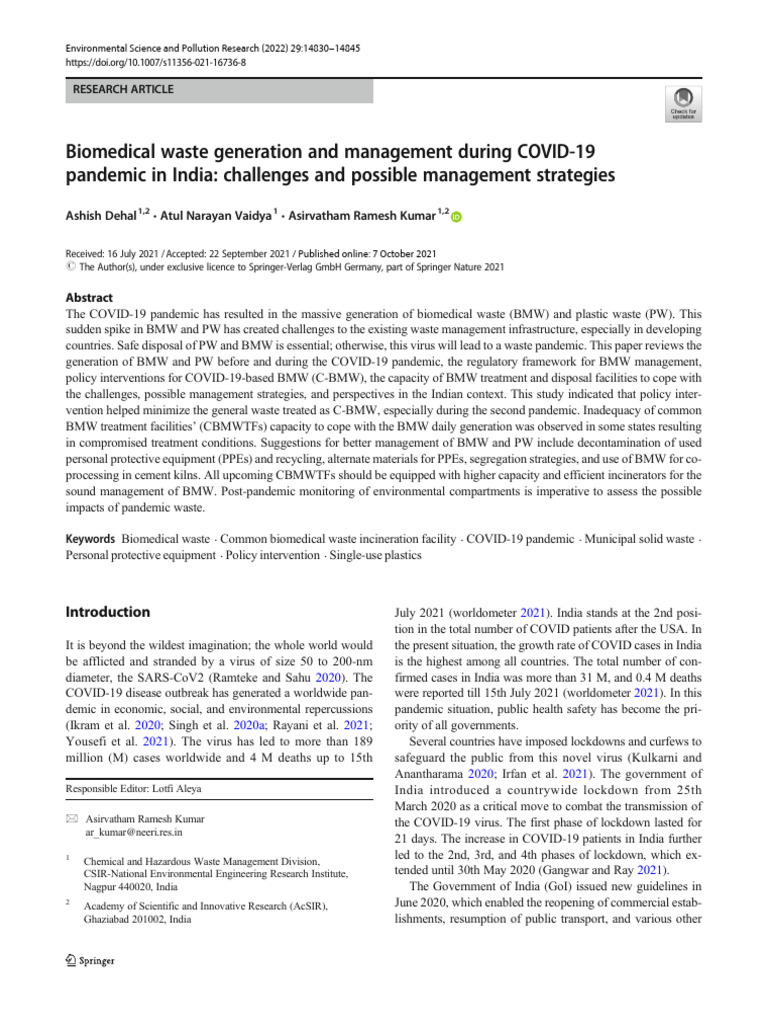 BMW 2022 | PDF | Incineration | Waste Management