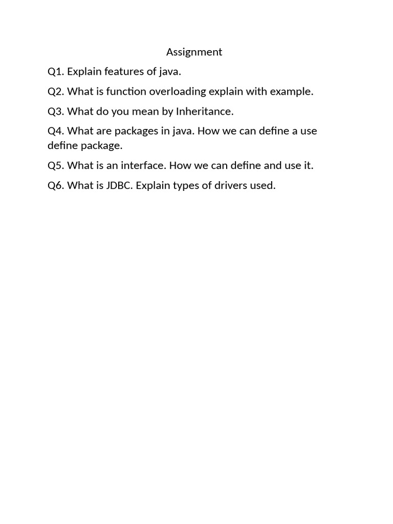 Assignment Java | PDF