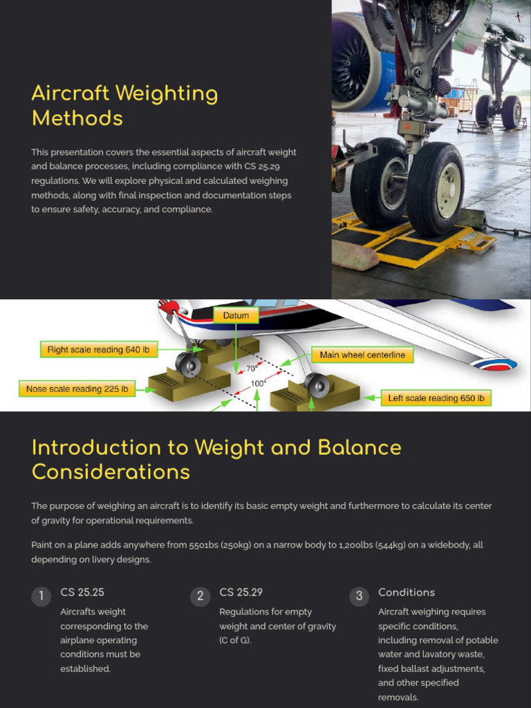 Aircraft-Weighting-Methods | PDF
