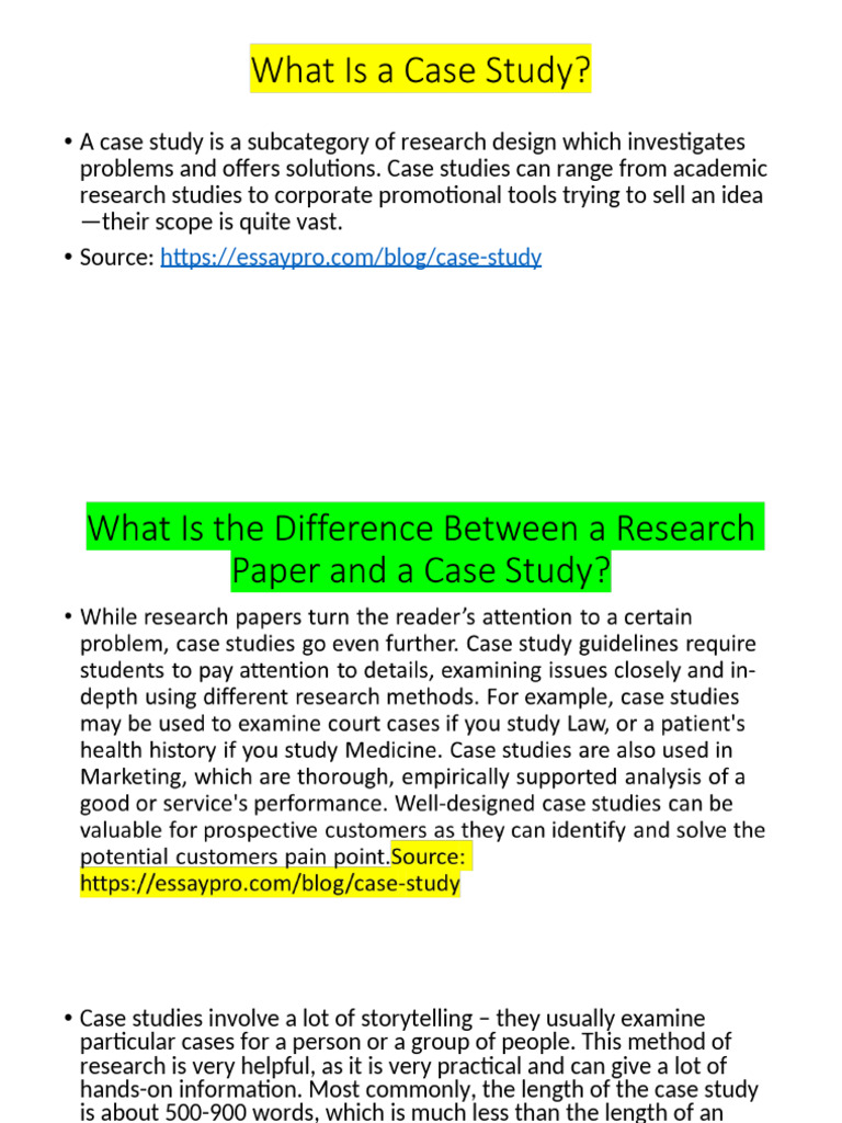 What Is A Case Study | PDF | Learning | Cognitive Science