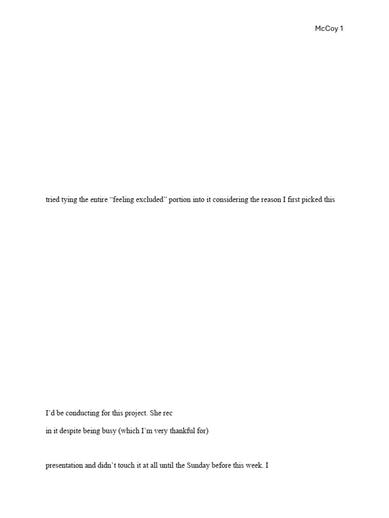 Intro To Women's Studies - Reflection Paper | PDF