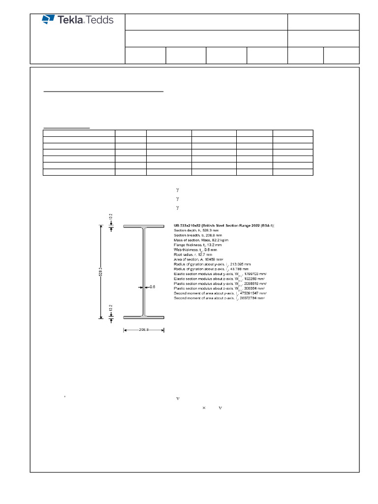 Steel Column Design Calculation Report | PDF | Buckling | Strength Of ...