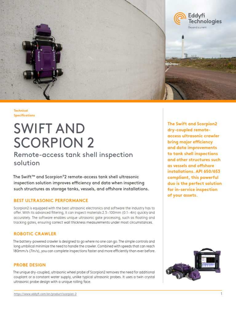 Scorpion2 Ultrasonic Tank Inspection System | PDF | Ultrasound ...