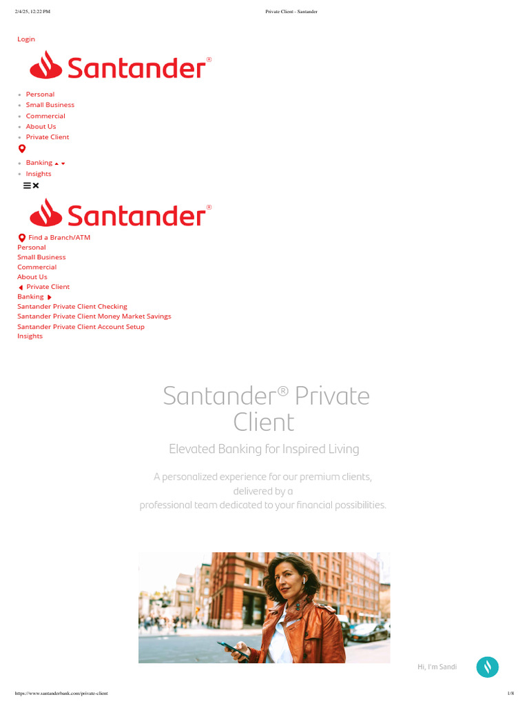 Private Client - Santander | PDF | Banks | Transaction Account