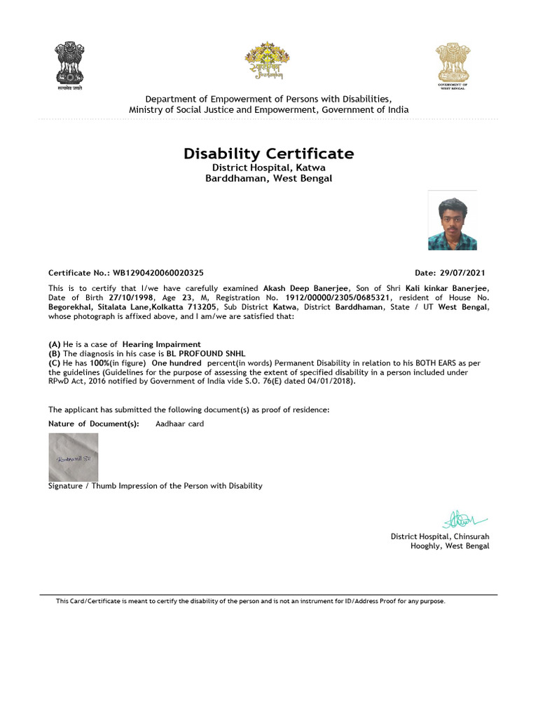 Sample certificate | PDF