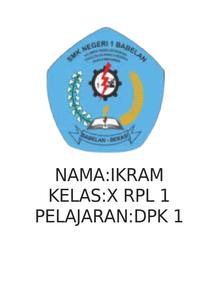 Ikram X RPL 1 | PDF