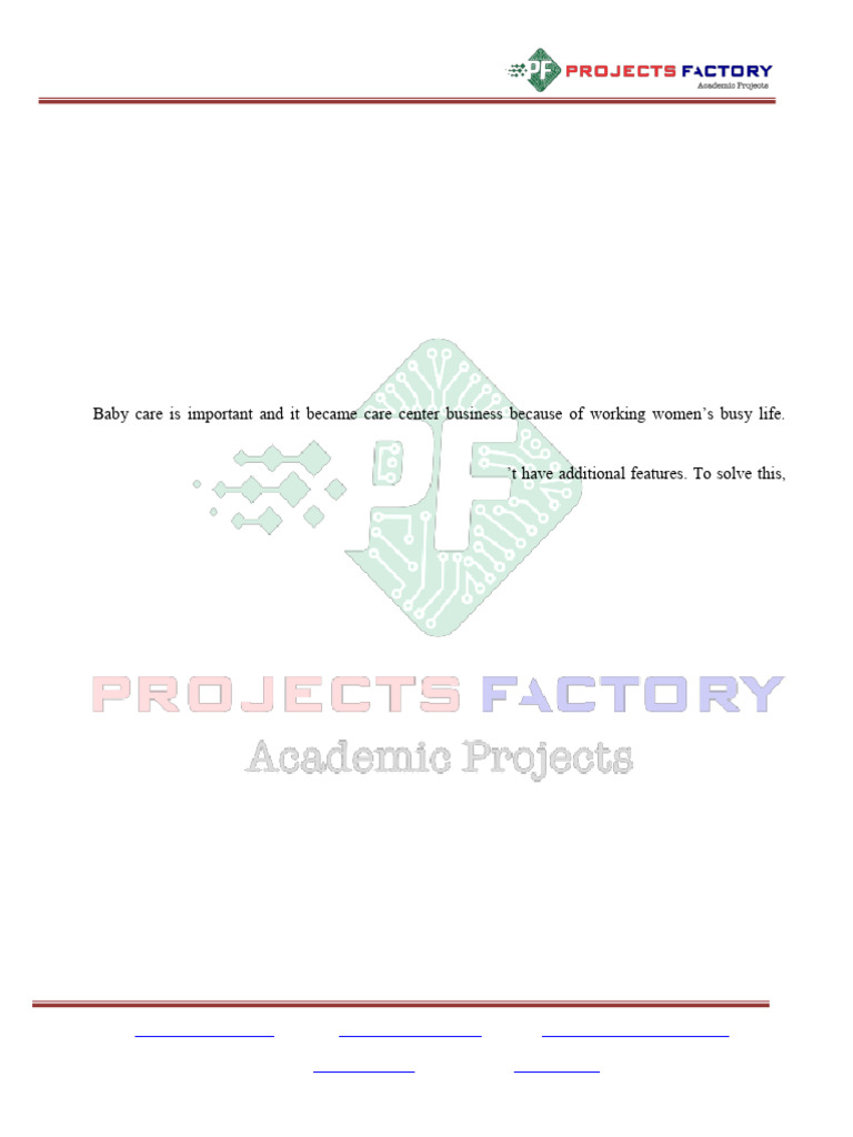 PF - IOT - 42.IOT Based Advanced Smart Cradle For Baby Monitoring ...