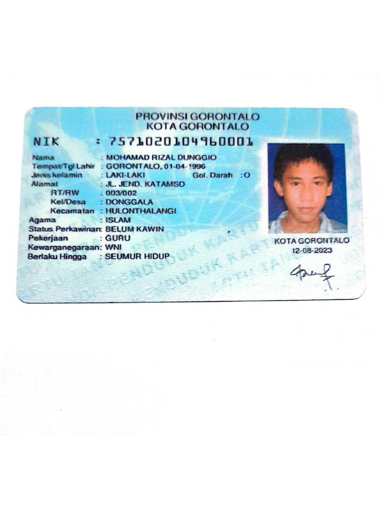 KTP Rizal | PDF