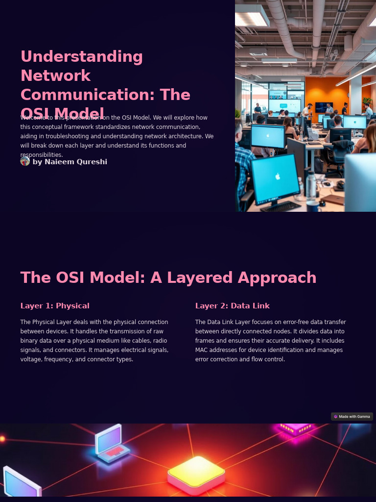 Understanding Network Communication The OSI Model | PDF | Osi Model | Computer Network